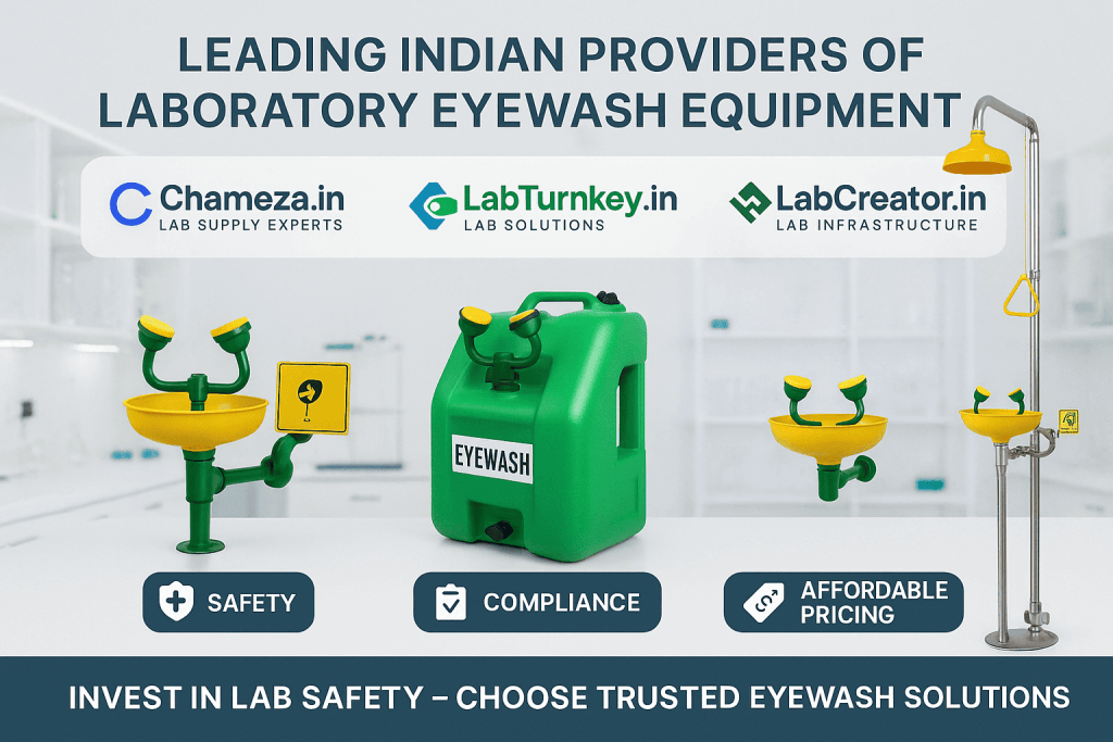 Top Laboratory Eye Wash Equipment for Chemical & Research Labs | Price ...