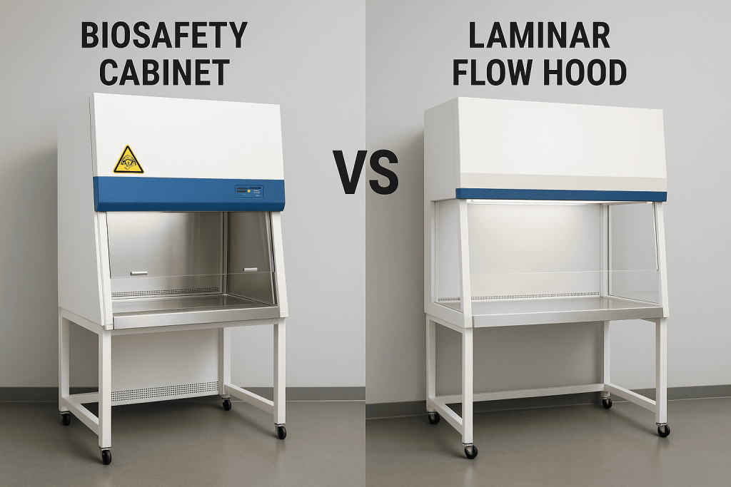 Biosafety Cabinet vs Laminar Flow Hood: Key Differences Explained