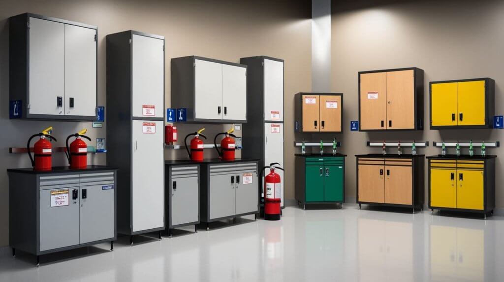 Types of Chemical Storage Cabinets and Their Specific Uses